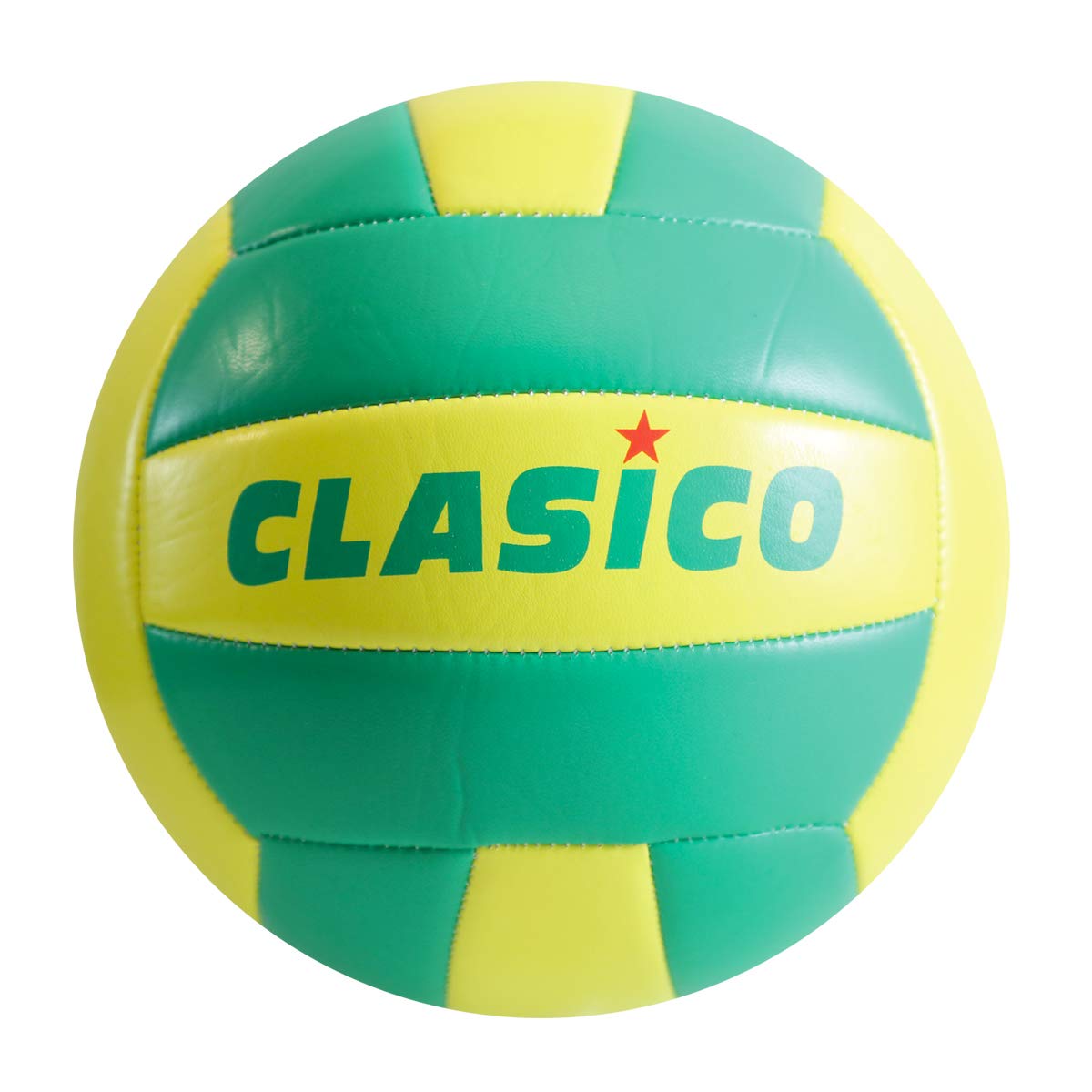 Actvivid Clasico Outdoor Beach Volleyball Gifts for Childs,Come with Pump and Needle (Yellow)