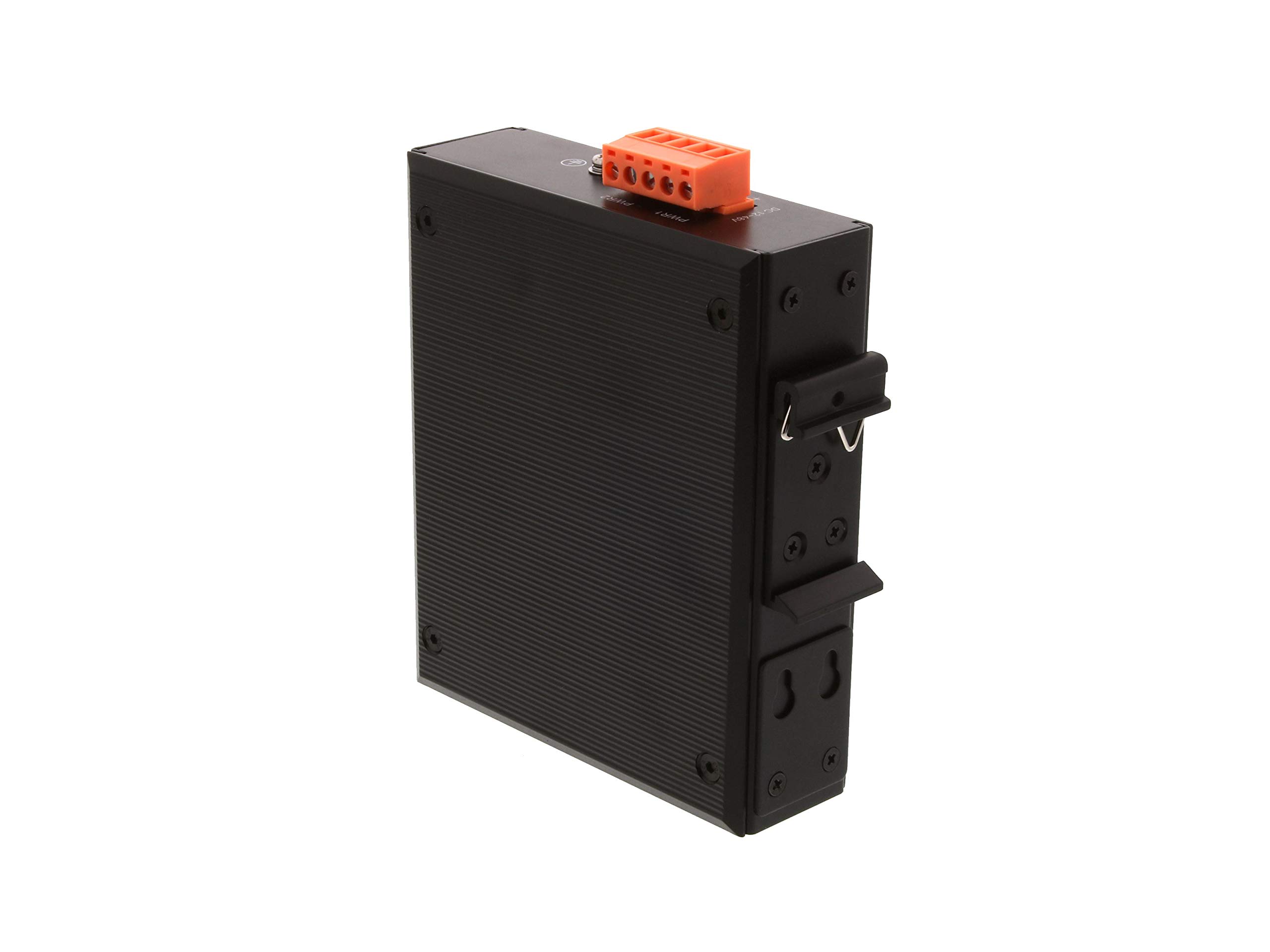 Networx Industrial Gigabit Ethernet Fiber Media Converter - 1000Base-LX - LC Multimode, 550m, 850nm, 1 Port