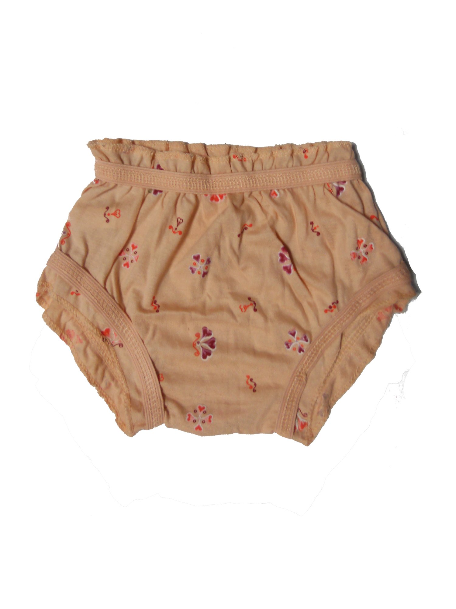 New Day Baby Girls' Cotton Panties Pack Of Ten, Multi-coloured, Size 6-12 Months