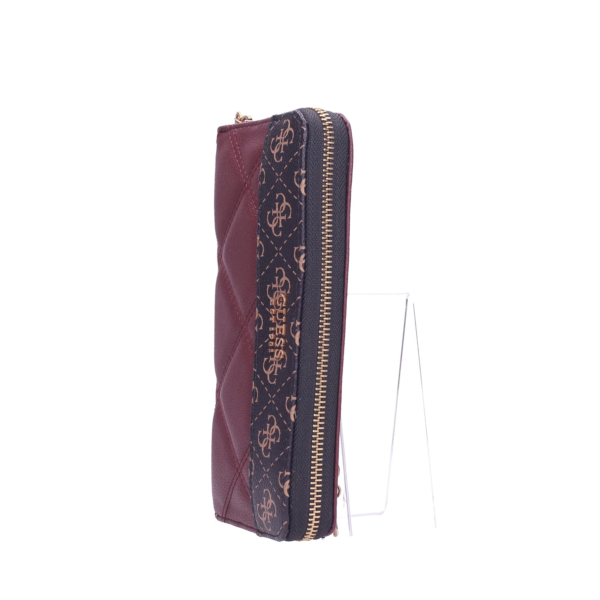 Guess Women's Wallets Burgundy Swqb7870460, Burgundy Multi, Onesize