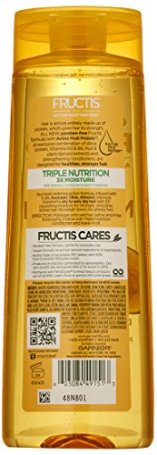 Garnier Fructis Triple Nutrition Shampoo, Dry to Very Dry Hair, 12.5 fl. oz.