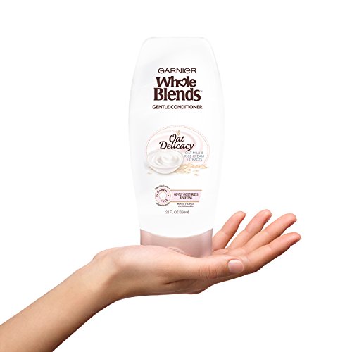 Garnier Whole Blends Gentle Conditioner Oat Delicacy, For Sensitive Scalp, 22 fl. oz.