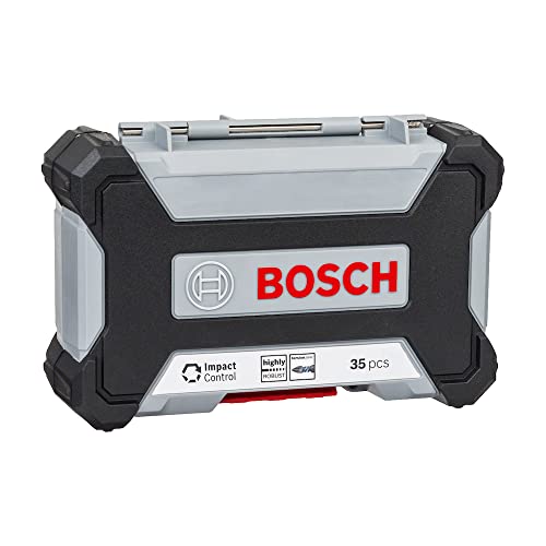 Bosch Professional 8-piece Impact Control HSS Twist Drill Bit Set (Pick and Click, HEX-9, Accessories for Impact Drivers)