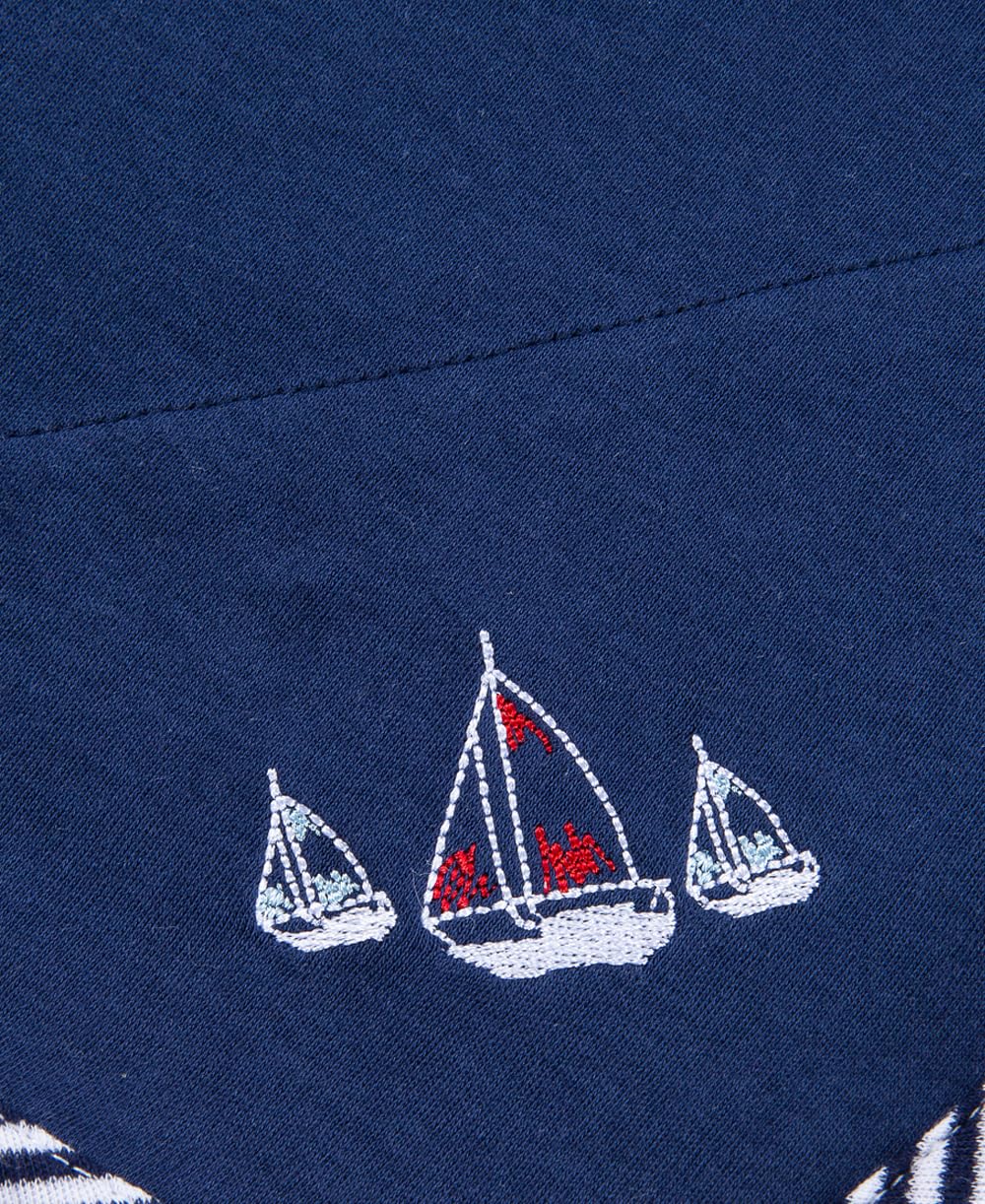Little Me Blankets for Baby Boys' Sailboats Swaddling Receiving Blanket