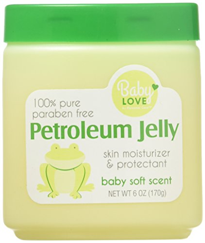 Pack of 3, Baby Love 100% Pure Baby Soft Scent Petroleum Jelly, 6 Oz (170 g)