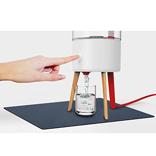 Golener Coffee Maker Rug,coffee Bar Decor For Coffee Station,coffee Grinder Mat,drip Tray For Coffee Maker,coffee Pot Mat For Countertops,non-slip Material Keeps Glasses And Dishware In Place,Navy