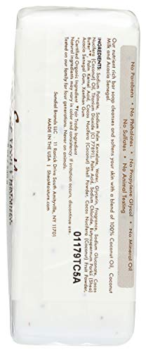 SHEA MOISTURE 100% Virgin Oil Butter Soap, Coconut, 8 Oz (U-BB-2690)