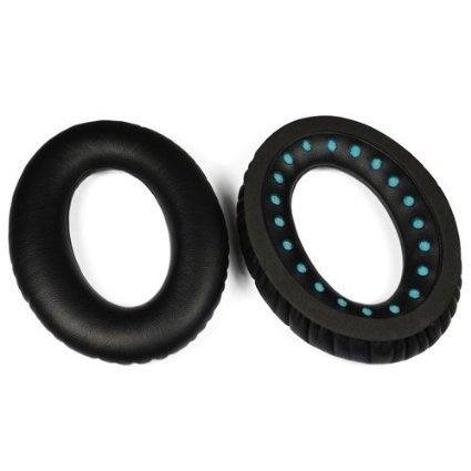 ienza® Replacement Earpad Ear Pad Cushions and Foam Mats for Bose Quietcomfort 2 QC2, Quietcomfort 15 QC15, Quietcomfort 25 QC25, Ae2, Ae2i, Ae2w Headphones