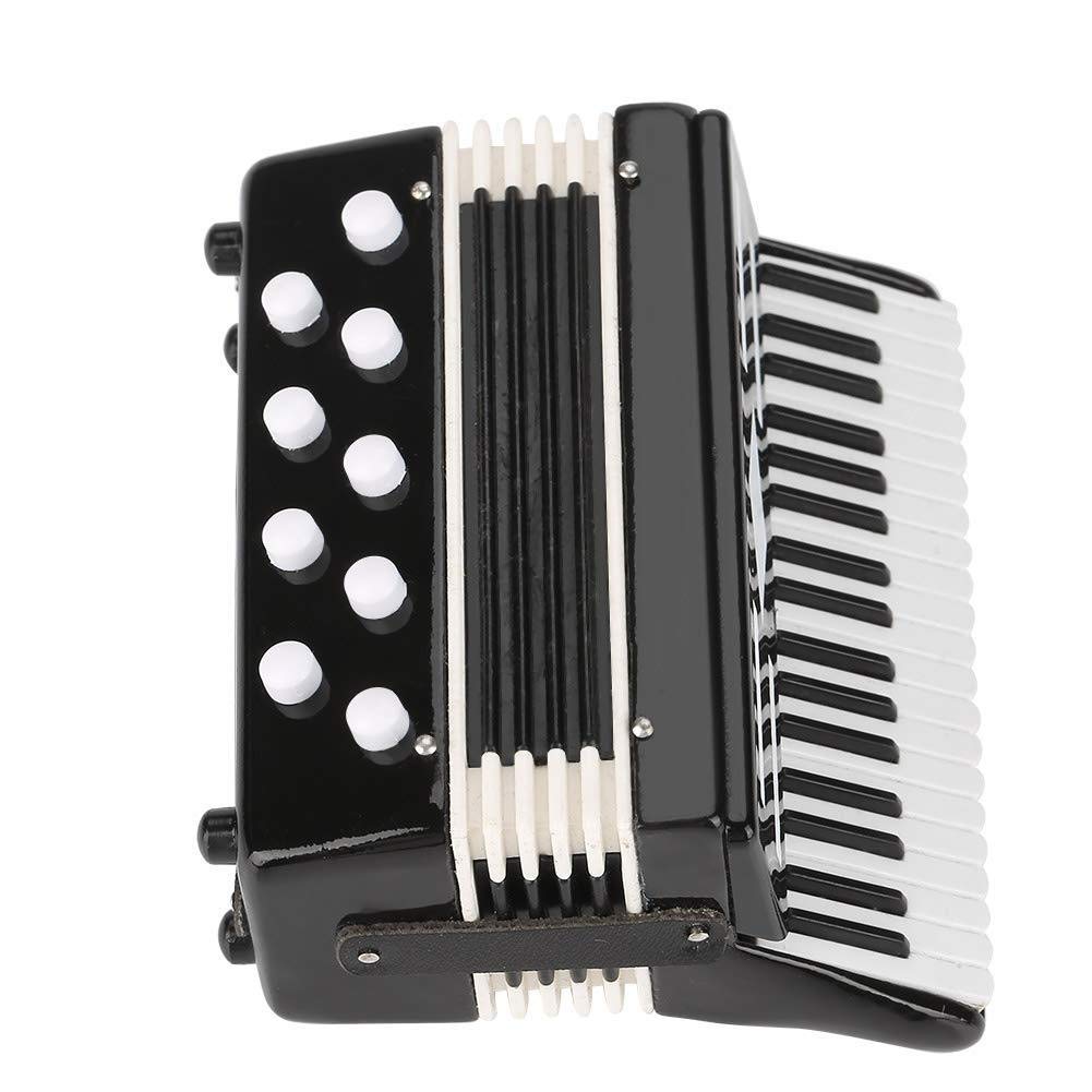 Alano Mini Musical Instrument Accordion Model Musical Instrument Decoration Ornaments (7cm)