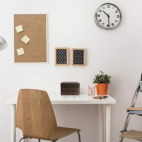 Cabilock Storage Wood Tier Accessories Office Cosmetics Drawer Shallow Kitchen Counter Sundry Cosmetic Wooden Supplies Container Holder Layer Organiser Drawers Retro Stackable Jewelery