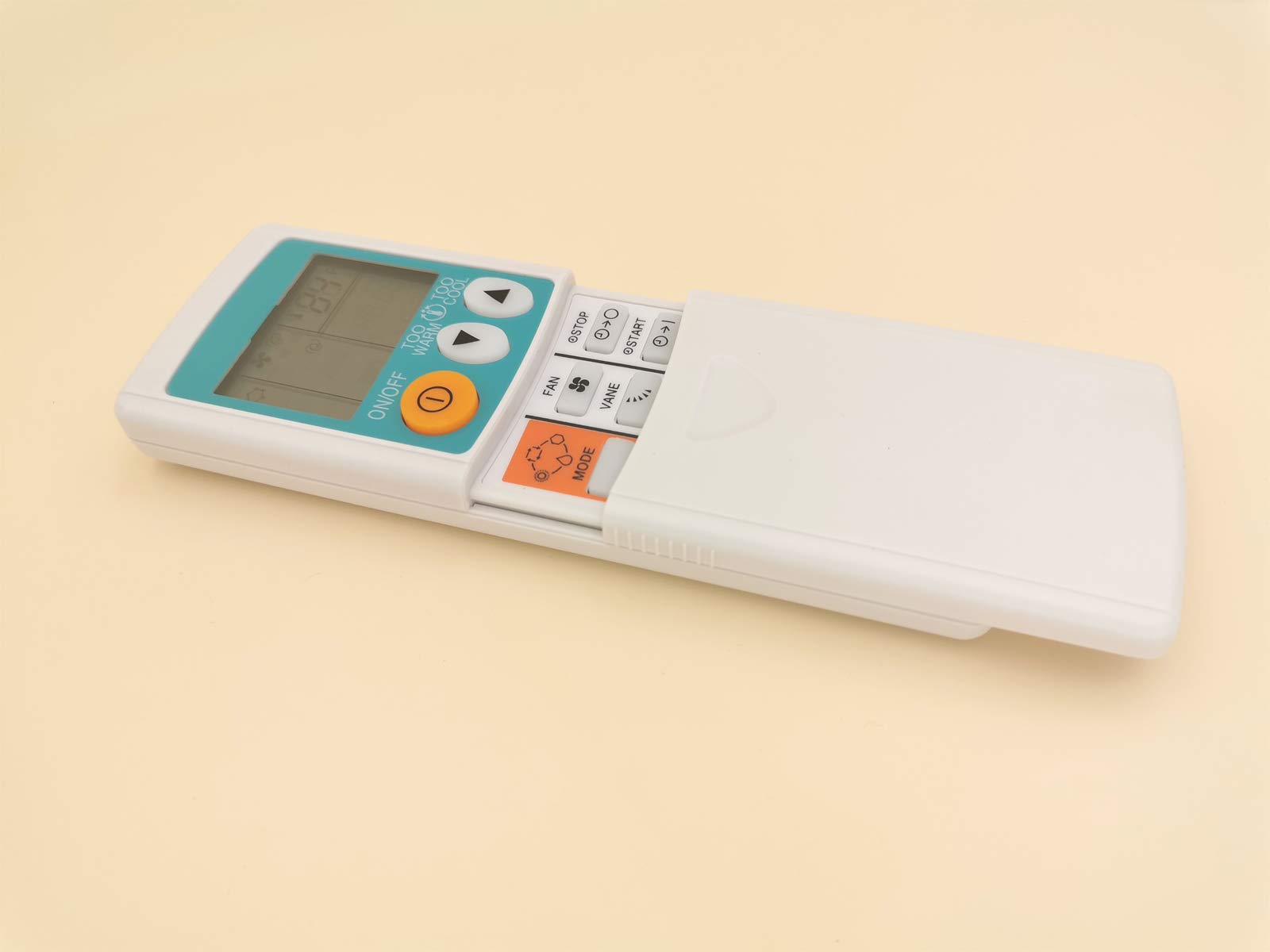 CHOUBENBEN Remote Control for Mitsubishi Msz-Fd09na-8 Msz-Fd12na-8 Msz-Fd18na-8 Pla-Rp71ba-Sh Msz-Fe12na Msz-Fe09na A/C Air Conditioner Display in Fahrenheit