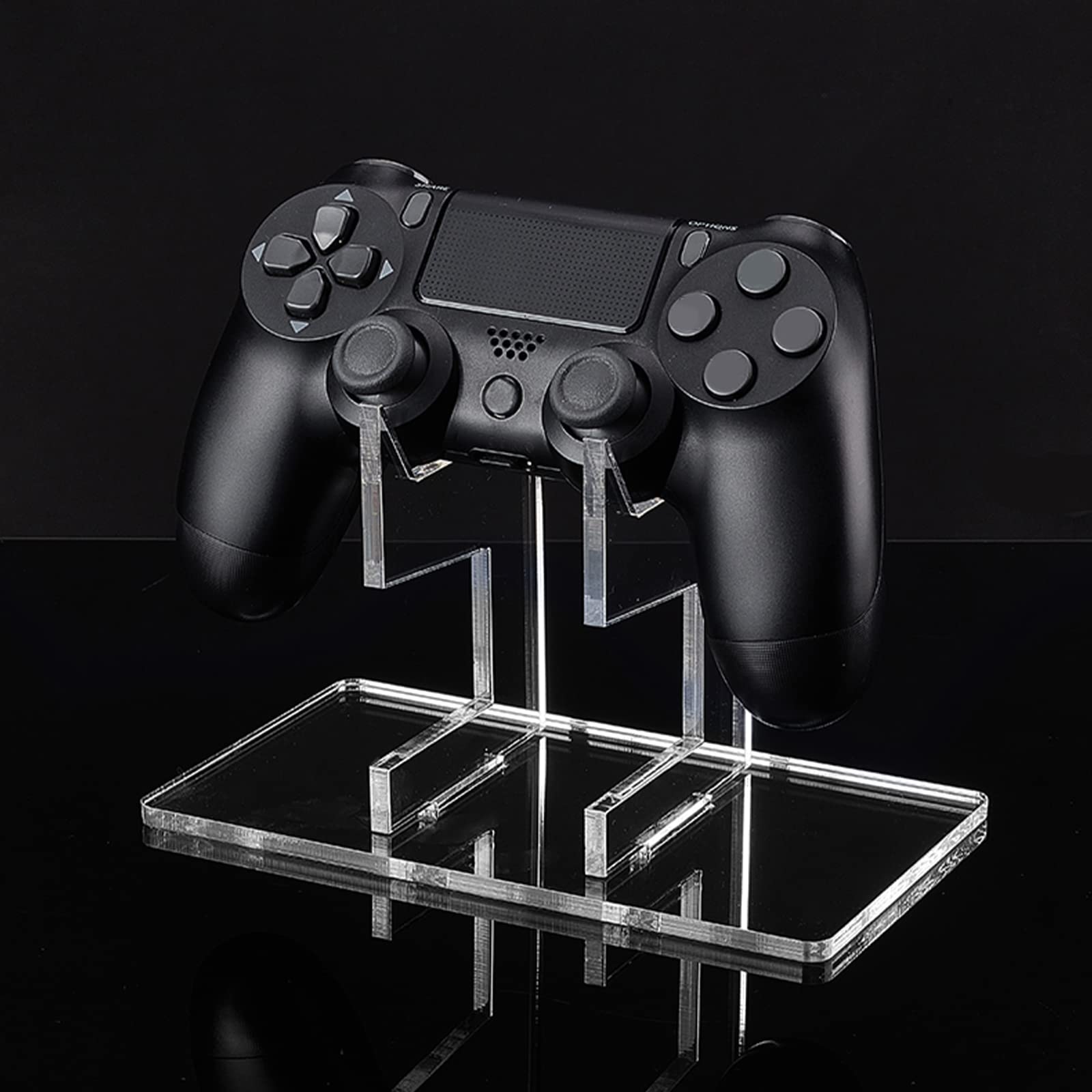 AHANDMAKER Controller Stand Holder, Universal Game Controllers Mount Stand Bracket Compatible Retro Modern Controllers Clear Remote Control for Xbox ONE PS4 PS5 Switch Display & Organization