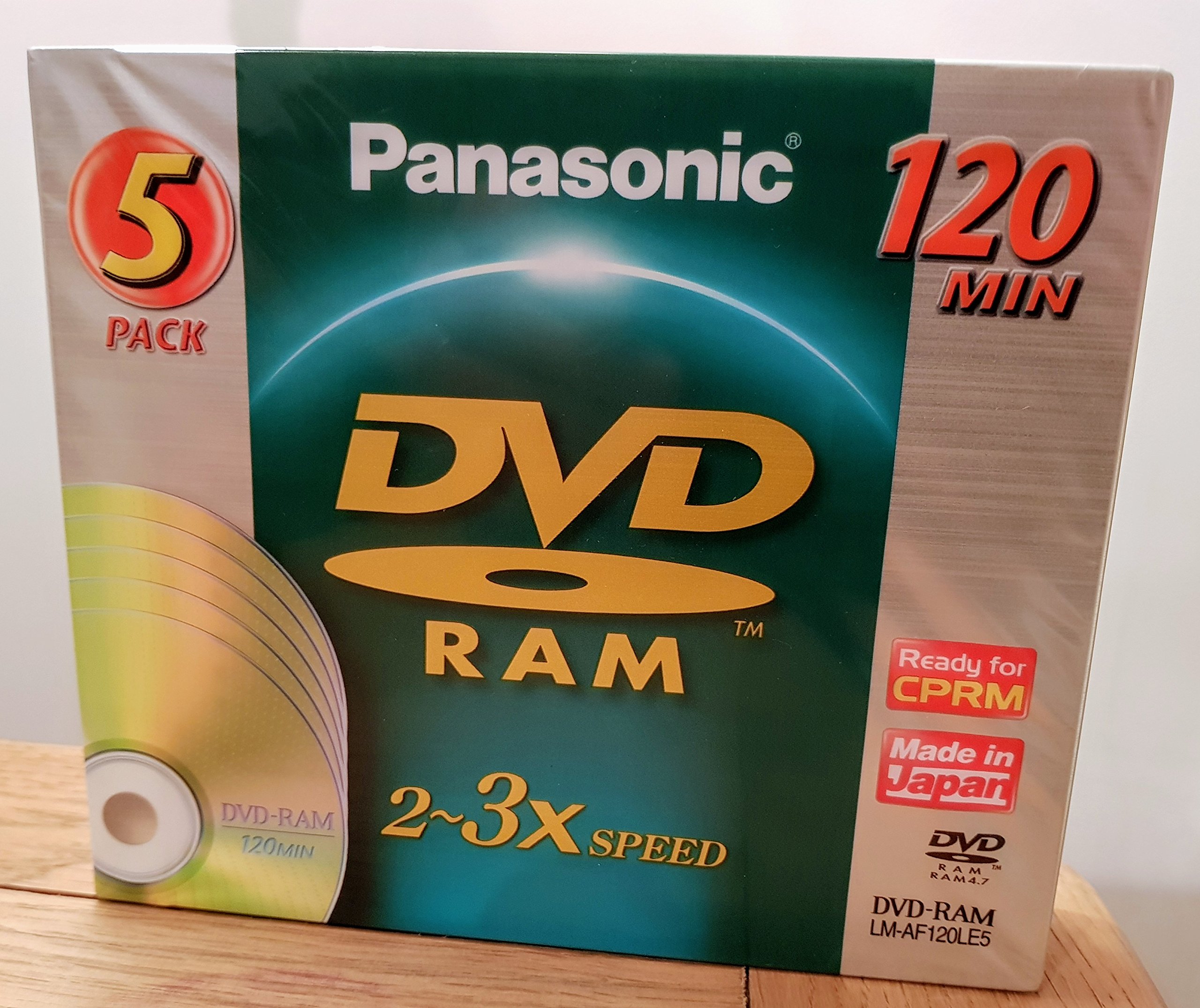 LM AF 120LE5 - 5 x DVD-RAM