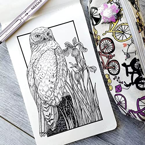 MISULOVE Fine Point Multi-Liner Pens - 10 Pack Set, Ideal for Anime Sketching, Bible Journaling, and Fine Line Drawing for Versatile Artistic Applications