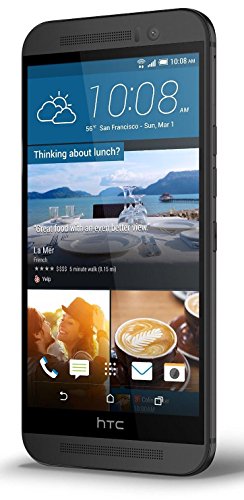 HTC One M9 32GB Unlocked GSM 4G LTE Octa-Core Smartphone and 20MP Camera - Gunmetal Grey