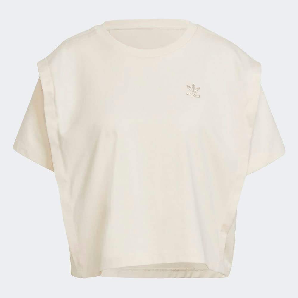 adidas Originals Women's Adicolor Clean Classics Tee, Non-Dyed, X-Large