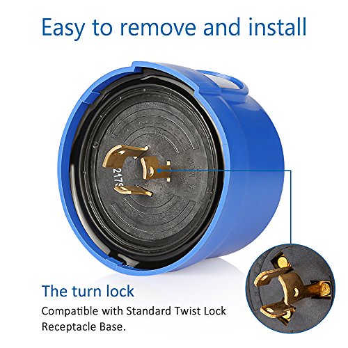 LEDMO Photocell Sensor, Auto On Off Photocell Switch, Twist Lock Photocell for LED Barn Light, Area Light, Street Light, Parking Lot Lights and Dusk to Dawn Light