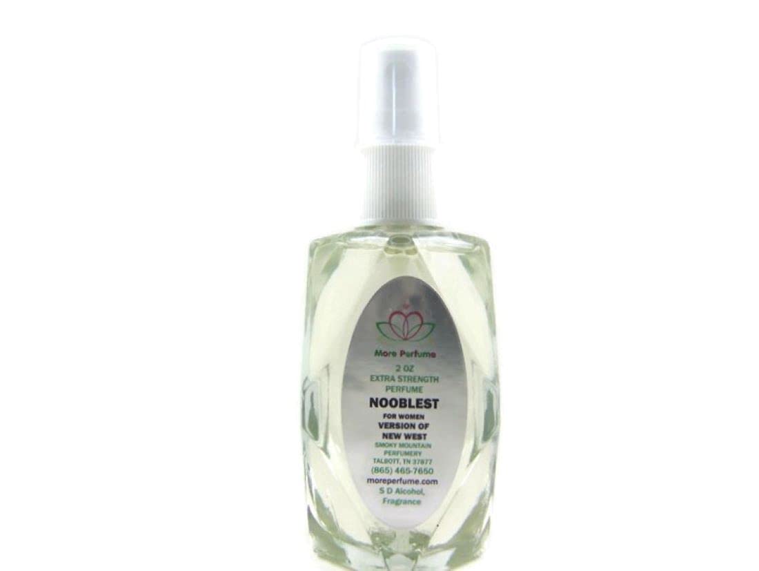 Nooblest Perfume Combo For Women Version Of New West Discontinued Old Favorite 2 oz + 1/2 oz Purse size (Extra Strength)