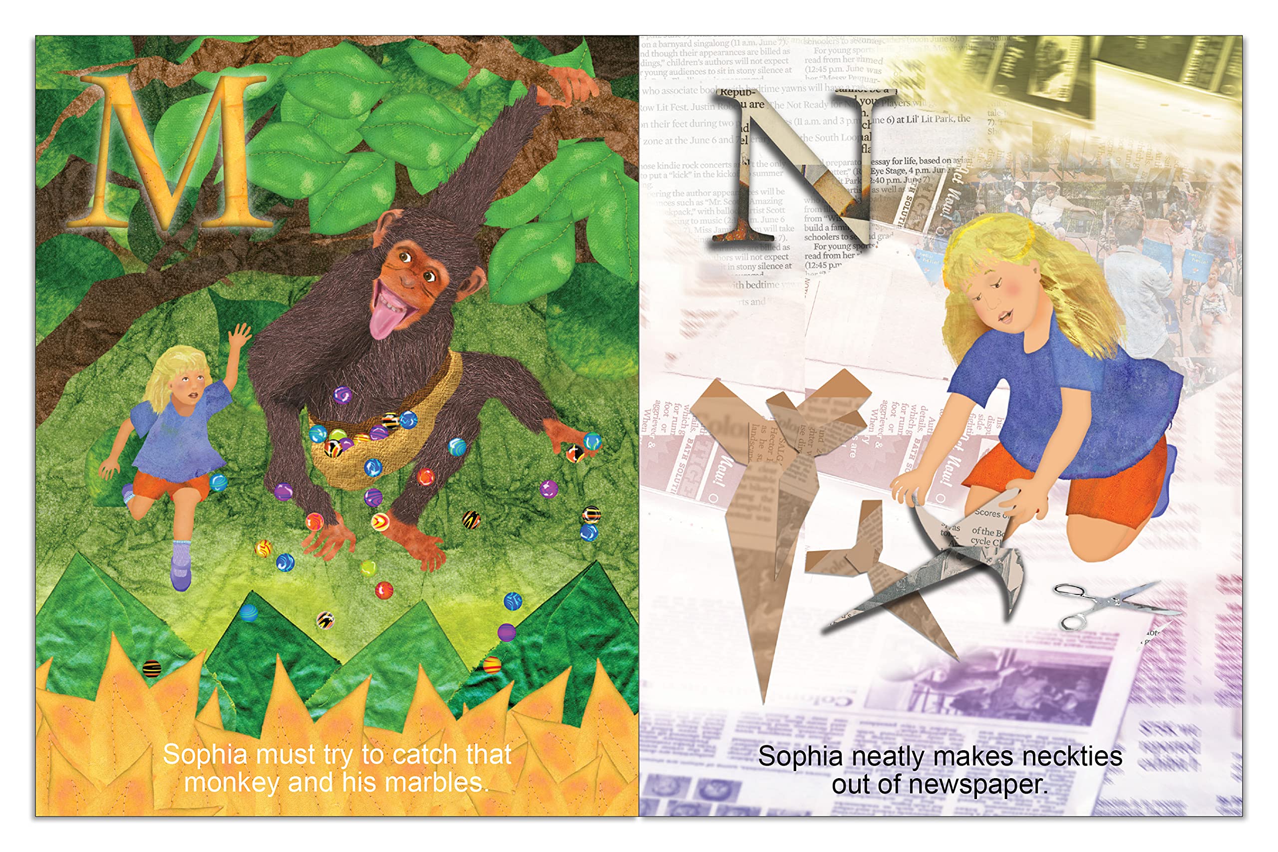 Personalized Children’s ABC Book – Customize with Your Child’s Name, Hair Color, Gender, and More | Educational Alphabet Learning for Kids