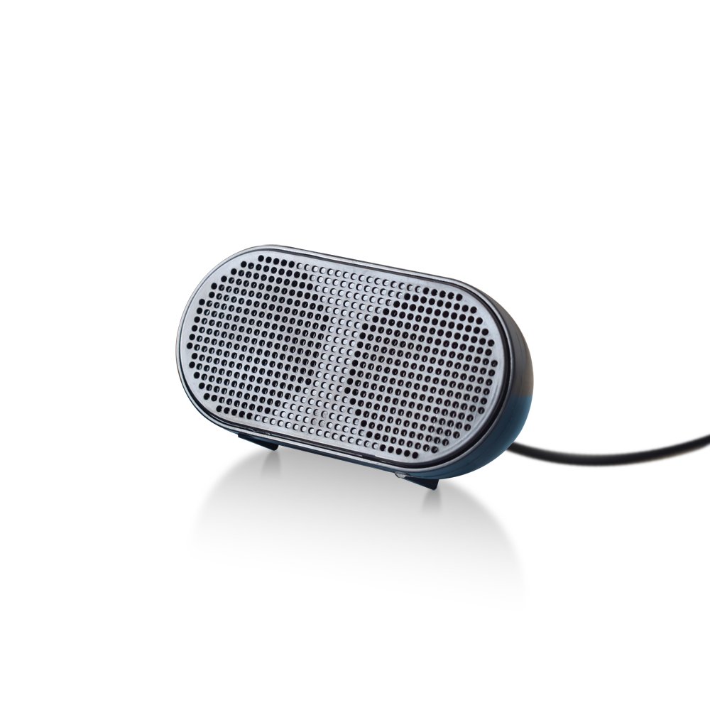 HONKYOB USB Mini Speaker Computer Speaker Powered Stereo Multimedia Speaker for Notebook Laptop PC(Black)