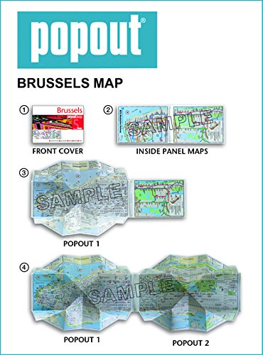 Brussels PopOut Map (PopOut Maps)