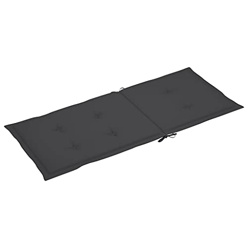 imasay Garden Chair Cushions 2 pcs Anthracite 47.2"x19.7"x1.2"