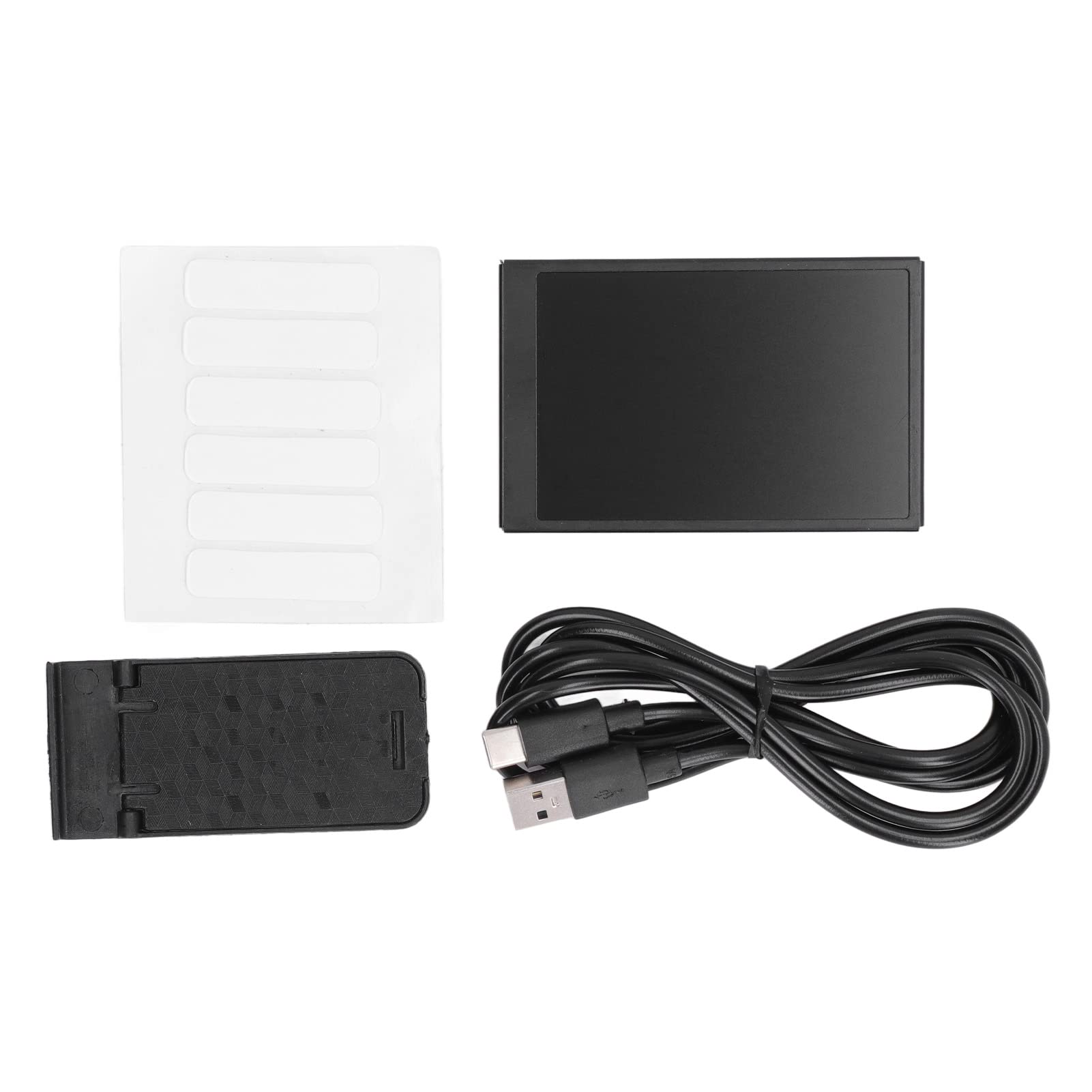 Aoutecen Display Screen, USB 360° Rotation IPS Full View Mini Monitor Simple Installation for Working