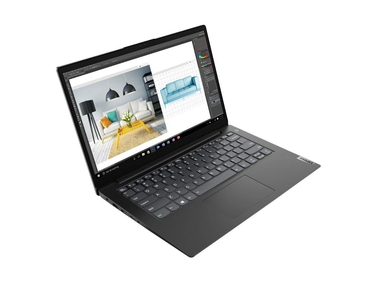 Lenovo 2022 V14 ITL GEN 2 NOTEBOOK, 11th gen Intel i5-1135G7, 14" FHD (1920 x 1080) IPS, Anti-Glare, Win 10 Pro – Black (i5-1135G7 | 16GB | 512GB SSD)