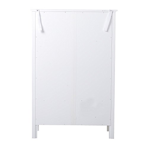 Signature Design by Ashley Miranda Accent Cabinet, 32"W x 12"D x 47"H, White