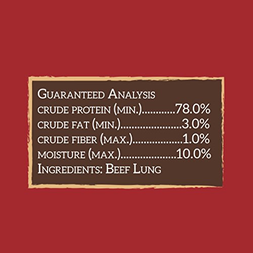 Nature's Logic Beef Lung Canine Treat, 1lb