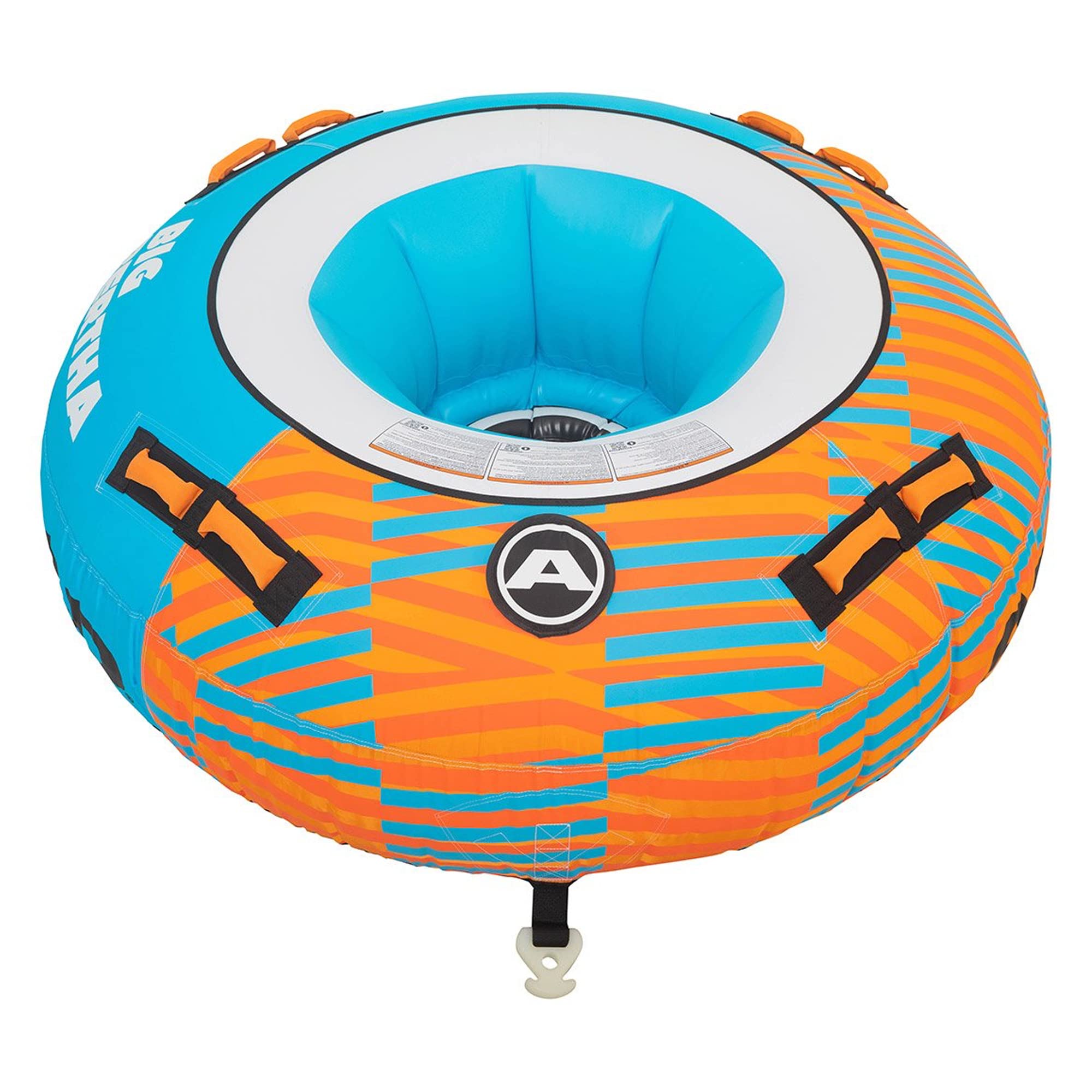 AIRHEAD Big Bertha, 1-4 Rider Towable Tube for Boating