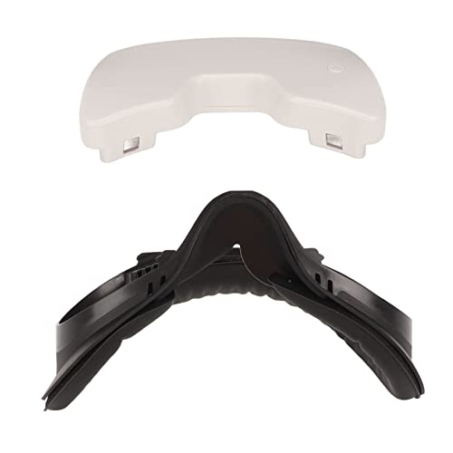 Active Air Circulation Face Interface Comfortable Replaceable Silicone Face Cover for Quest 2 (PU Leather)