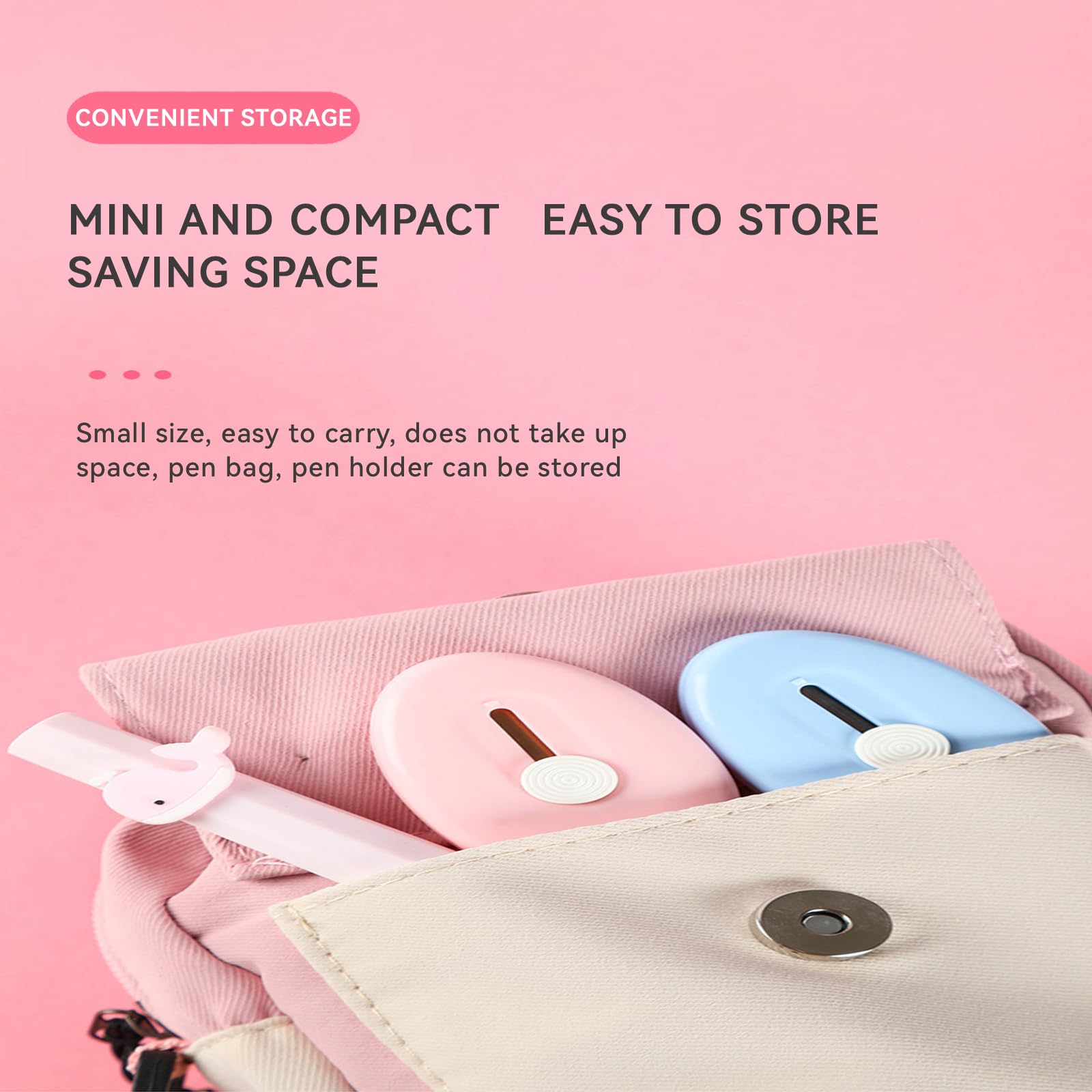 Box Cutters, Box Cutter Retractable, Retractable Box Opener, Package Opener, Easy Slide Retractable Cute Box Cutter for for opening daily express boxes, envelopes, packages and more