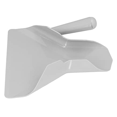French Fry Bagger Scoop, Popcorn Scoop, Commercial Desserts Scooper for Popcorn, Chips, Candy, Hotels, Buffets, Quick Fill Tool for Bags & Boxes, Right Handle