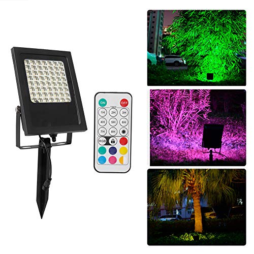 PBOHUZ Garden Light-Solar Powered LED Ground Light Outdoor Lawn Lamp for Home Garden Courtyard Outdoor