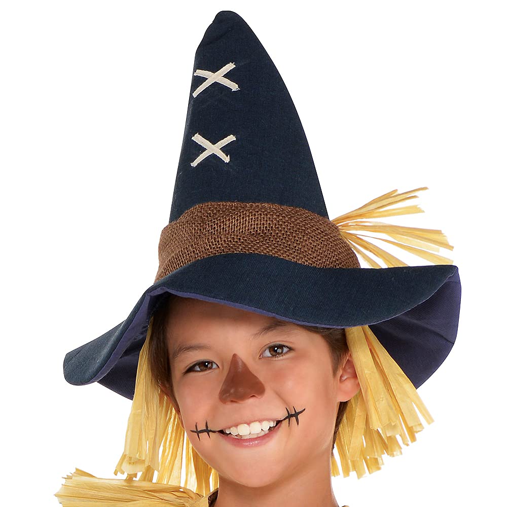 Boys Friendly Scarecrow Costume, Medium - 8-10, 1 Pc