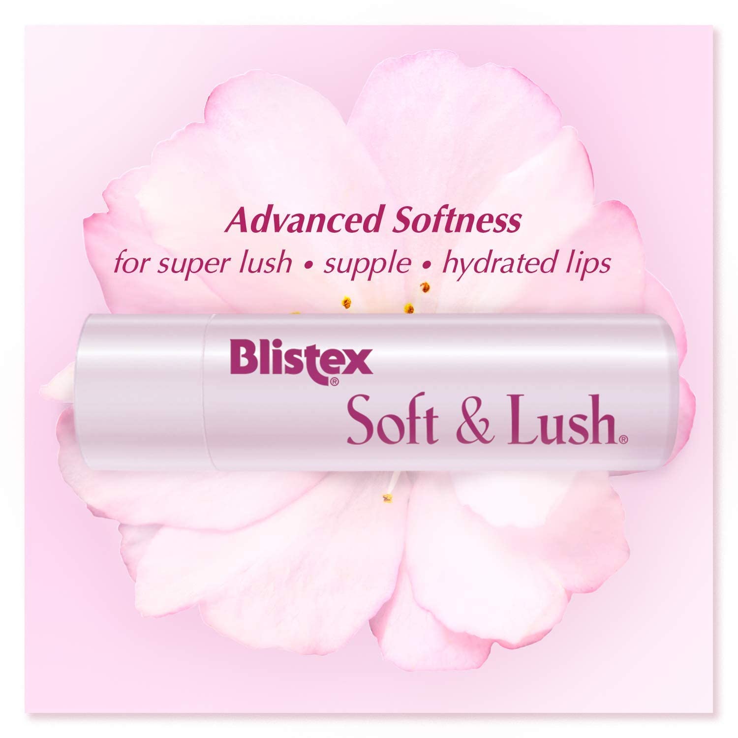 Blistex Soft & Lush Lip Balm, 0.13 oz (Pack of 3)