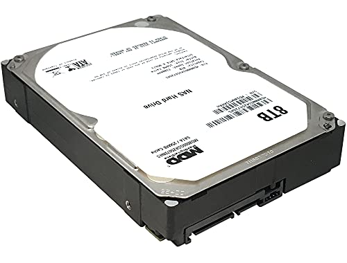 MaxDigitalData 8TB 7200 RPM 256MB Cache SATA 6.0Gb/s 3.5" Internal Hard Drive for NAS Network Storage (MD8000GSA25672NAS) - 3 Years Warranty