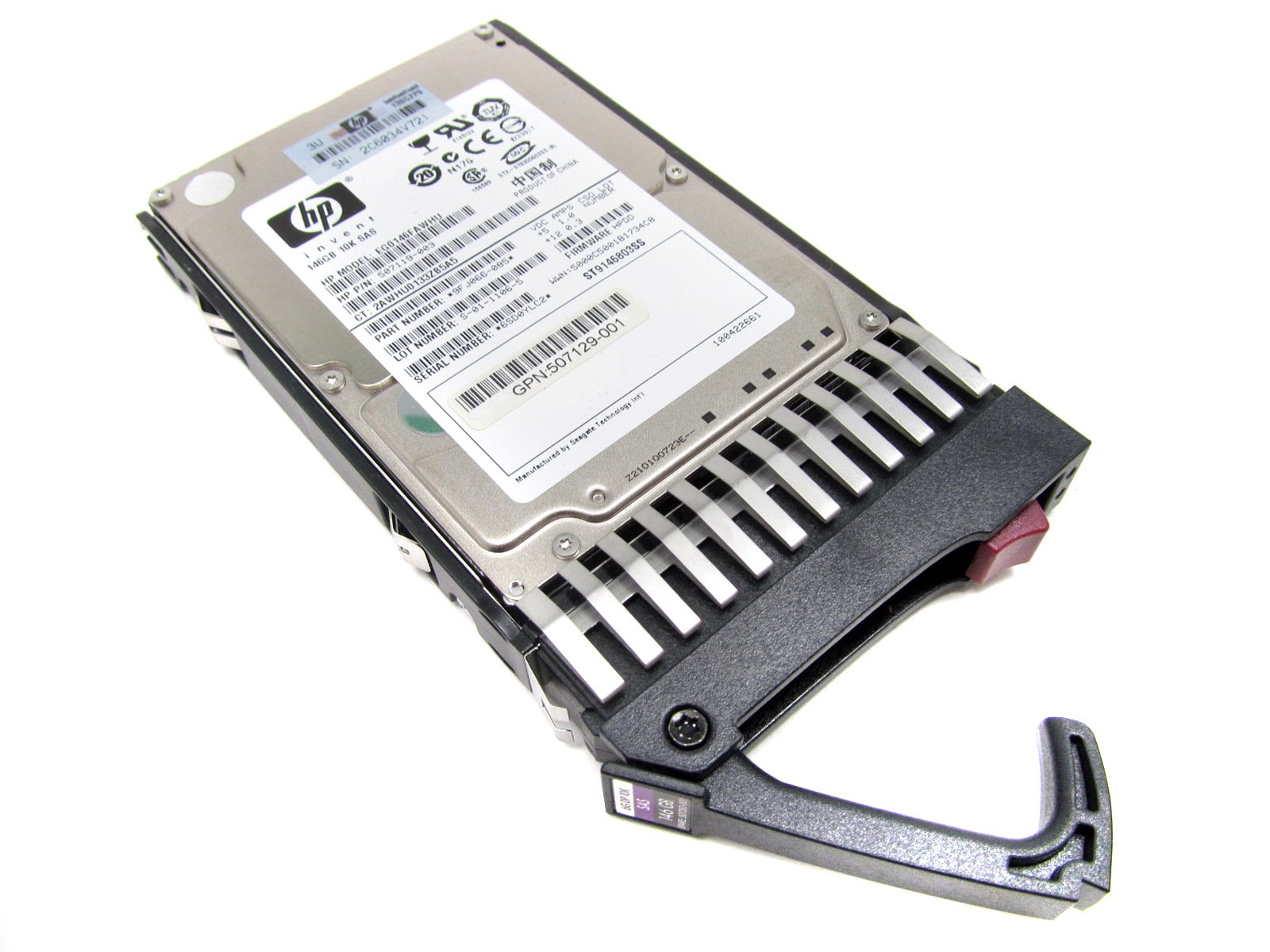 HP 507119-003 146-GB 6G 10K 2.5 DP SAS HDD