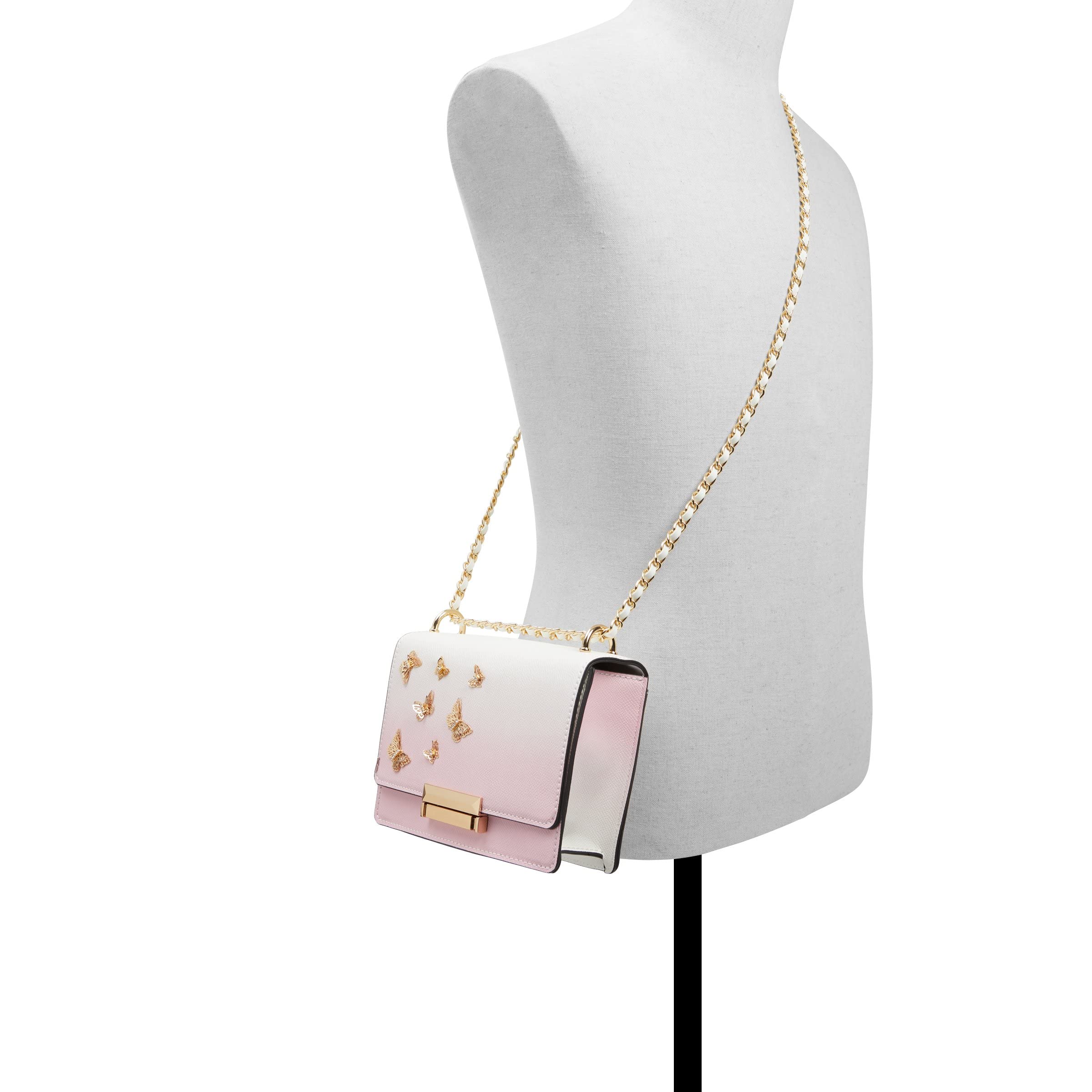 ALDO Women's Dalsbyy Crossbody Bag, Pink Overflow