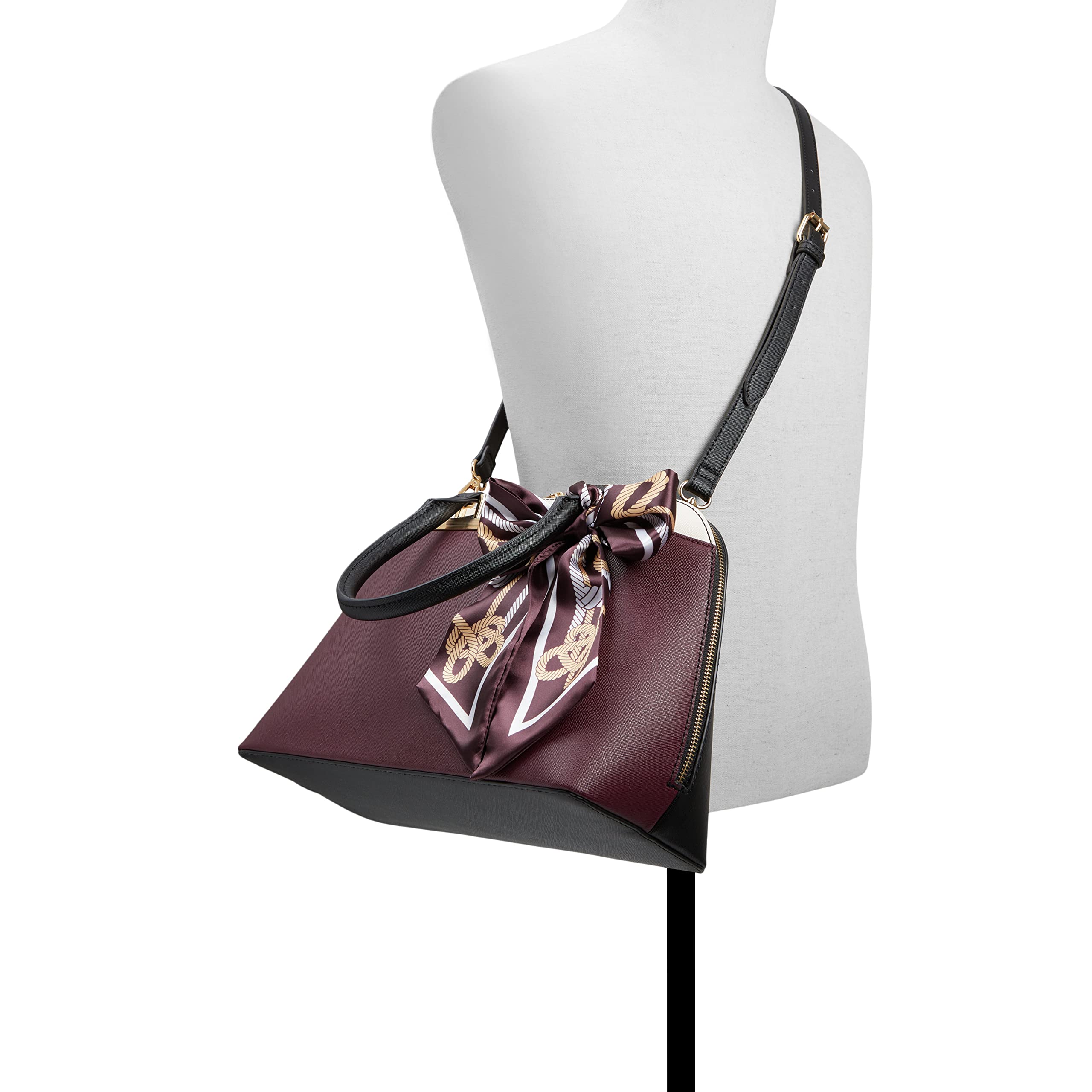 ALDO Women's Mandoline Dome Bag, Bordo