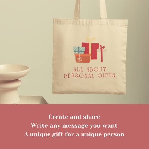 Dancinggoods Personalized Rescuing Animals Cotton Tote Bag with handle, Canvas Bag