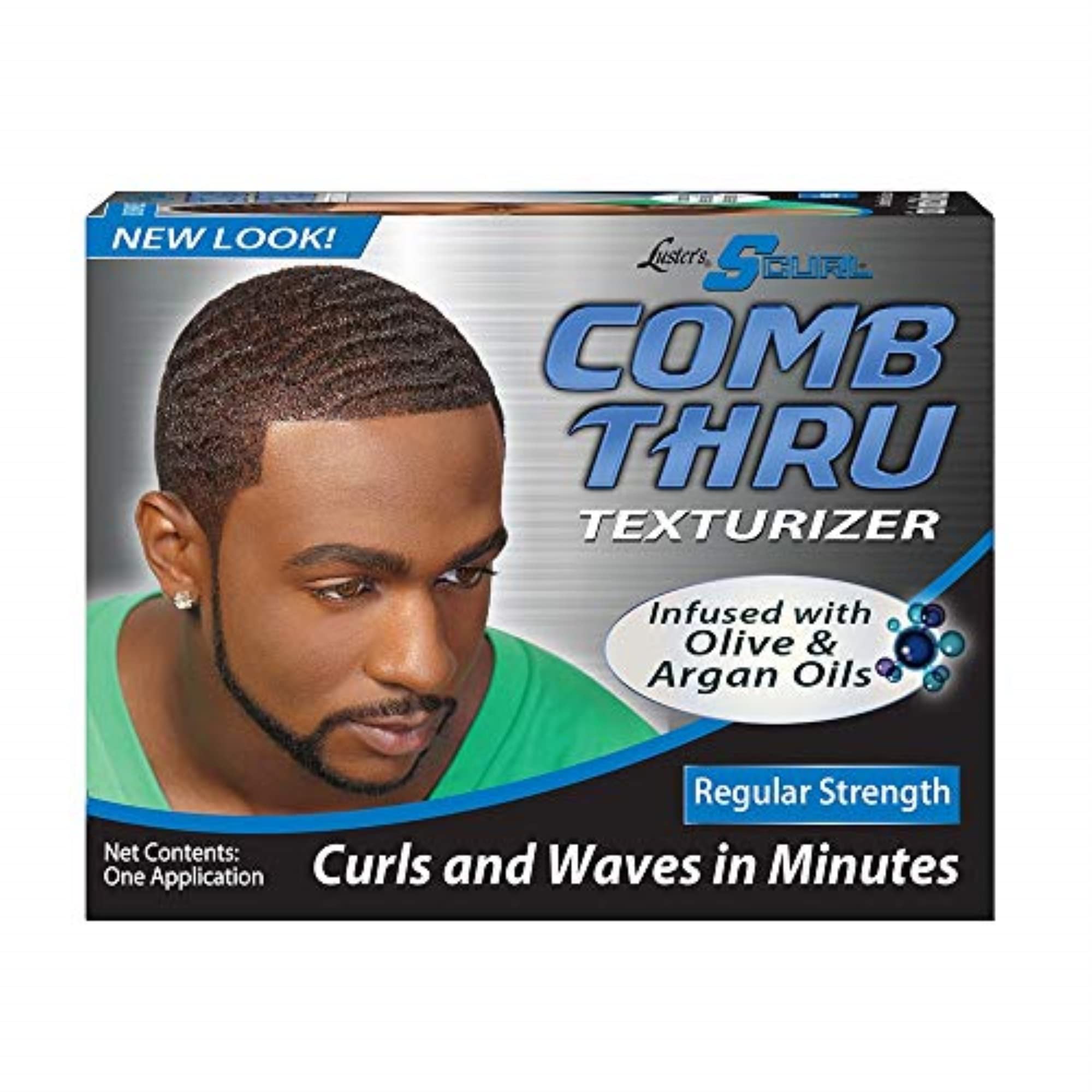 Luster's Curl Text Kit, Size 1, Clay, Infused with Olive and Argan Oils, For Curly Hair, Regular 1kit