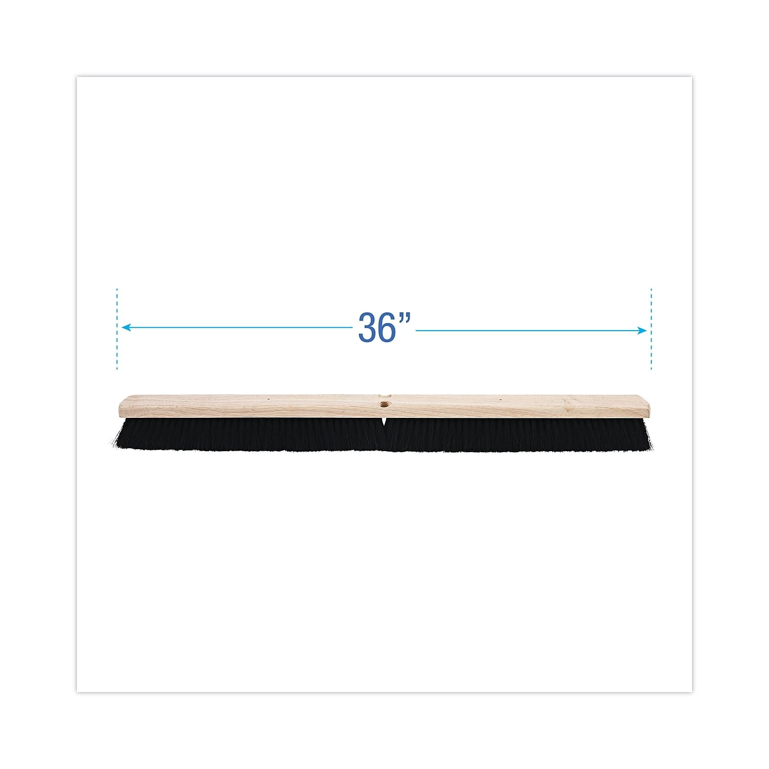 Boardwalk 20236 Floor Brush Head, 2 1/2-Inch Black Tampico Fiber, 36-Inch