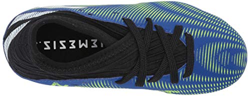 adidas Boy's Nemeziz .3 Firm Ground Soccer Shoe, Team Royal Blue/White/Solar Yellow, 6 Big Kid