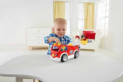 Fisher-Price Little People Lift 'n Lower Fire Truck