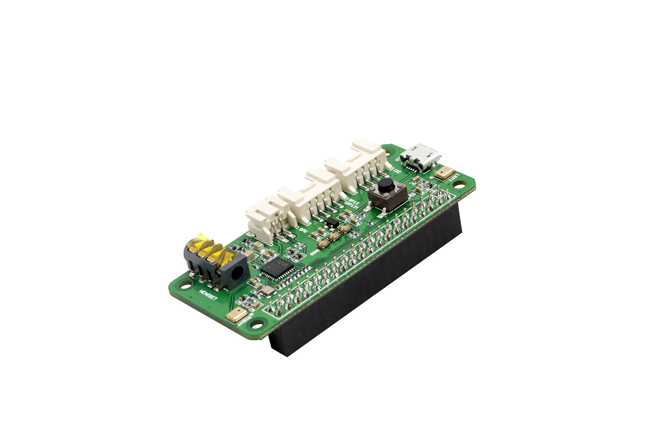 ReSpeaker 2-Mics Pi HAT microphone expansion board raspberry pi voice service wm8960
