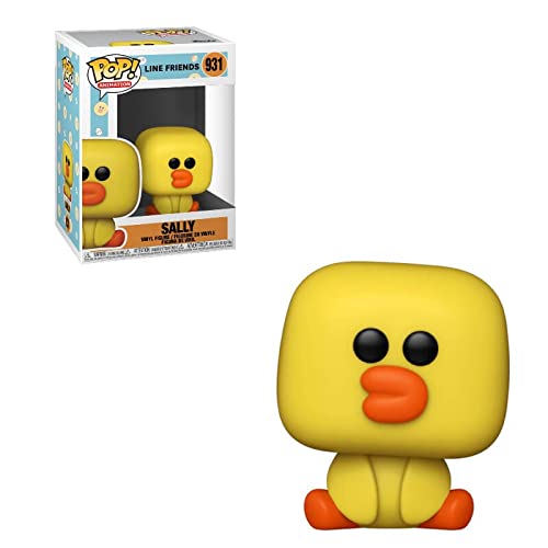 Funko Line Friends - Sally Pop! Vinyl Figure (Bundled with Compatible Pop Box Protector Case)