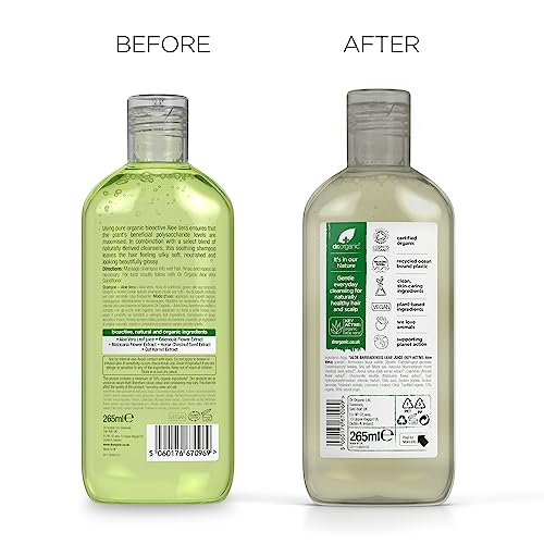 Organic Doctor Aloe Vera, Shampoo, 9 Fluid Ounce
