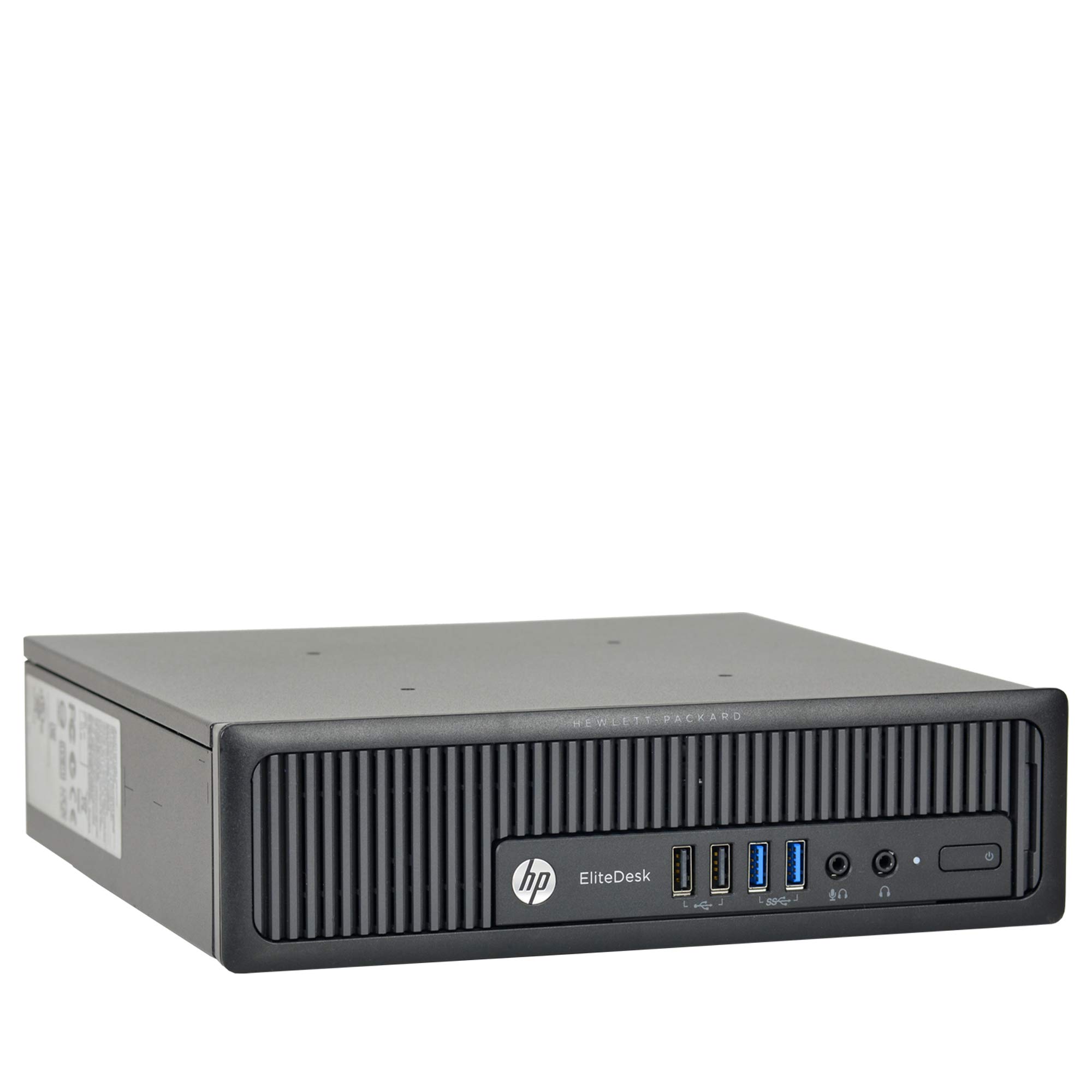 HP EliteDesk 800 G1 Desktop Mini Business PC Intel Quad-Core i5-4590s (3.0GHz) 8GB RAM 500GB HDD Windows 10 Pro 64-Bit WiFi (Renewed)